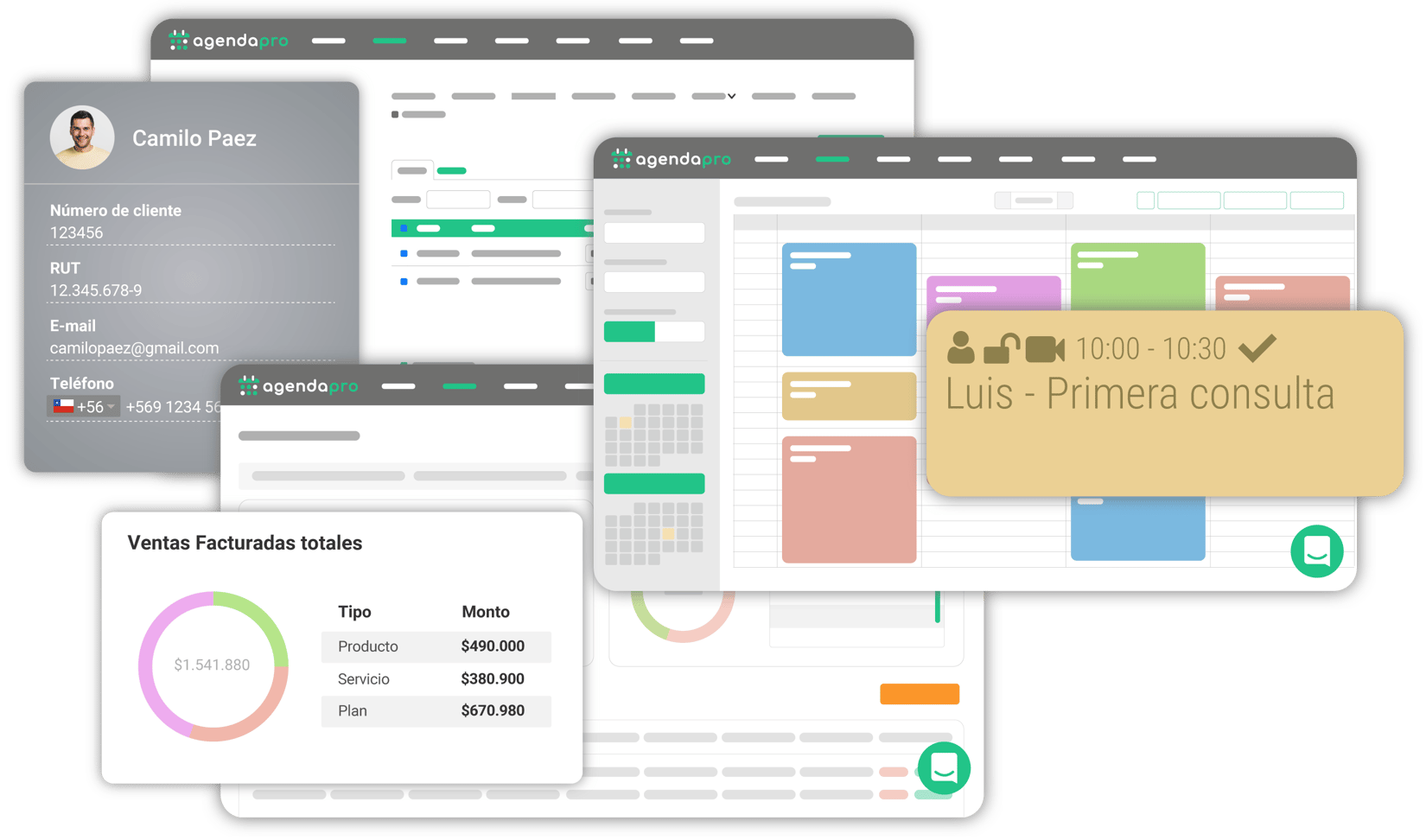AgendaPro: Software de gestión para negocios con agenda